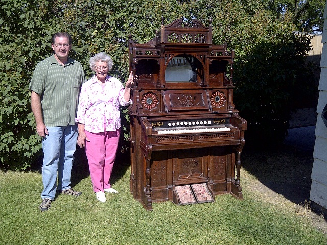 Aunt Lee and I in Belgrade, MT